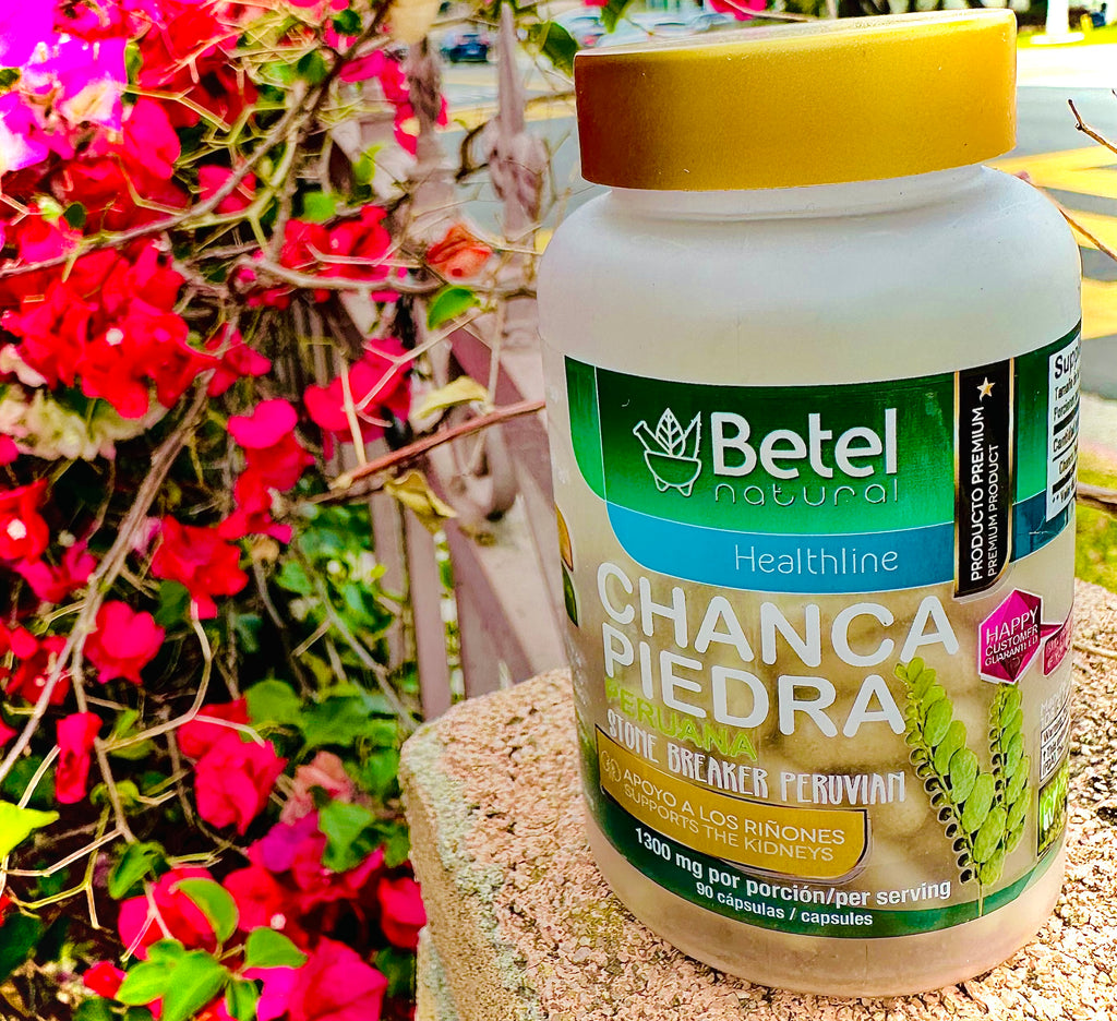 Betel Chanca Piedra Peruana Stone Breaker 90 Capsules 1,300 mg ...