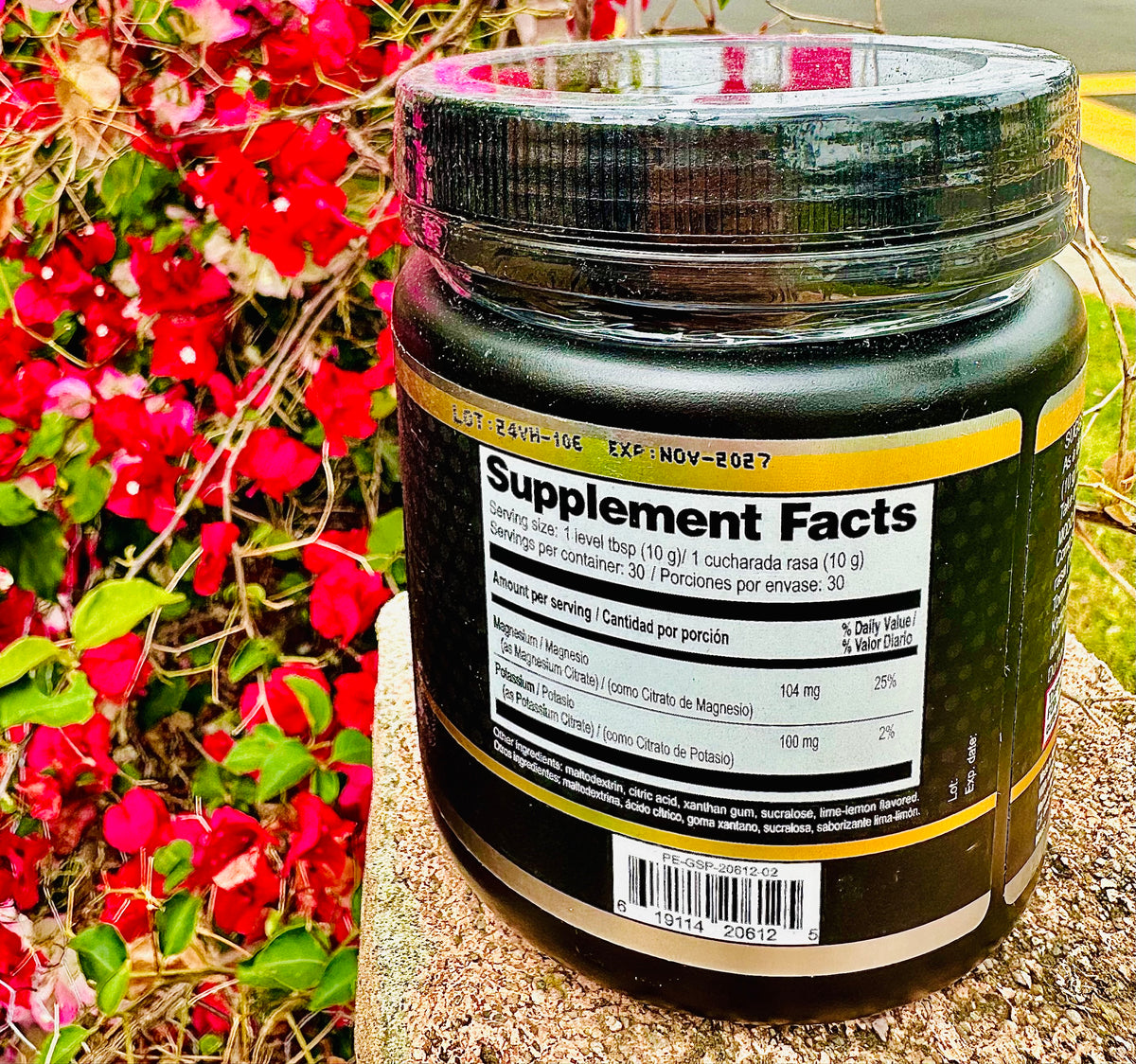 Magnesium Potassium Citrate Soluble Powder 300 g (Citrato Magnesio Pot ...