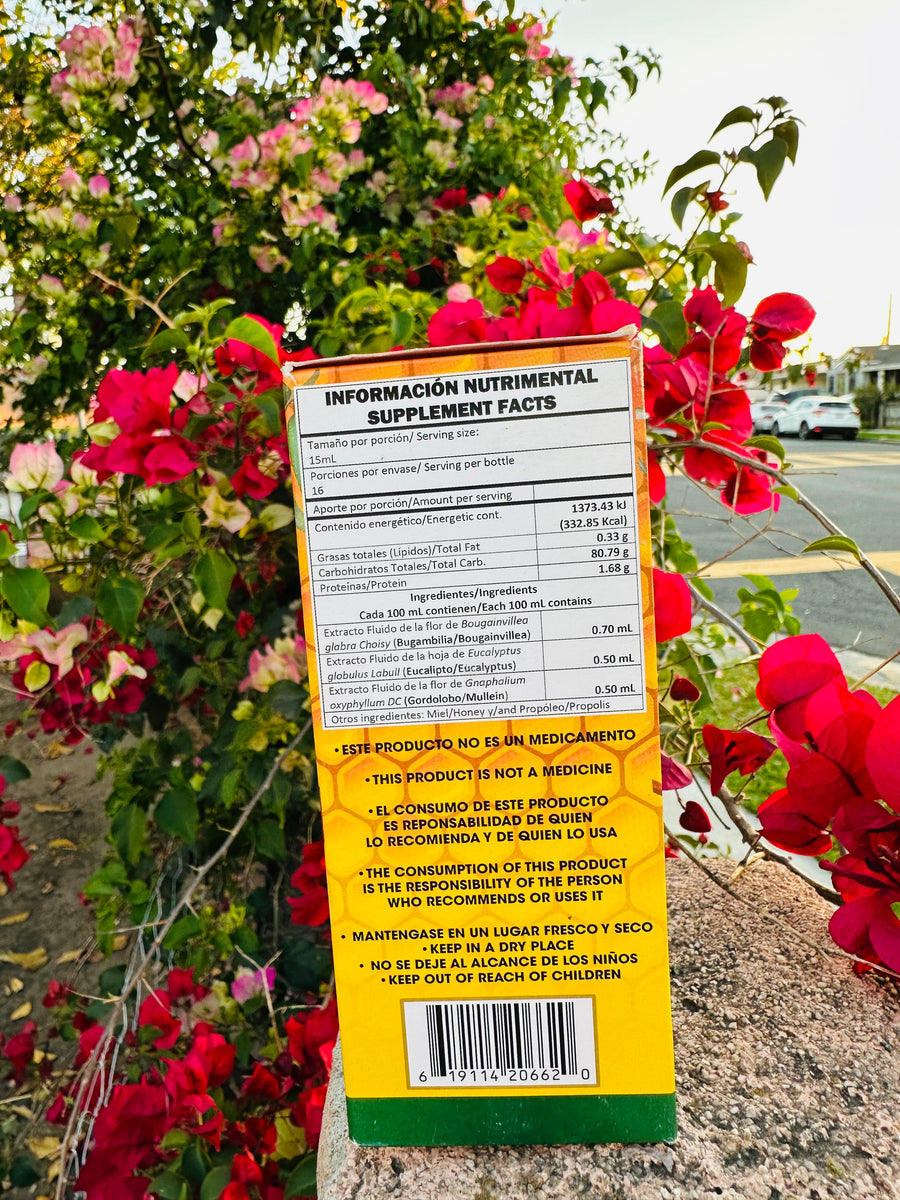 Therbal Tea Jarabe Abango con Propóleo y Vitamin C 240ml – Medicinas ...