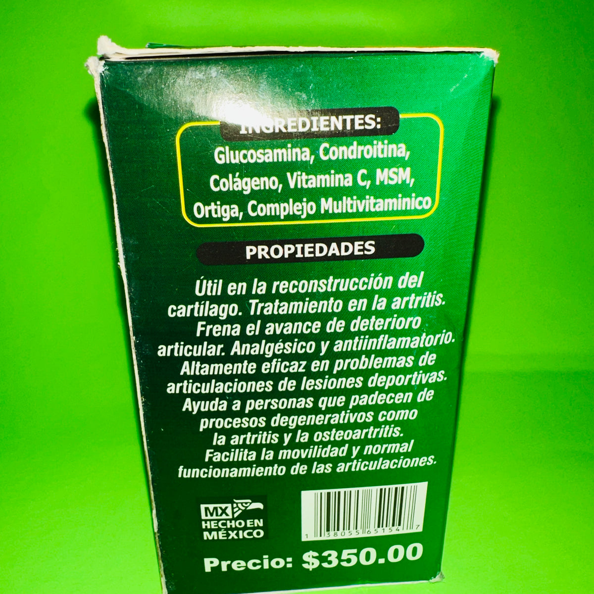 ARTRIBION 100 Tablets Reforzado con Ortiga y Complejo Multivitaminico ...