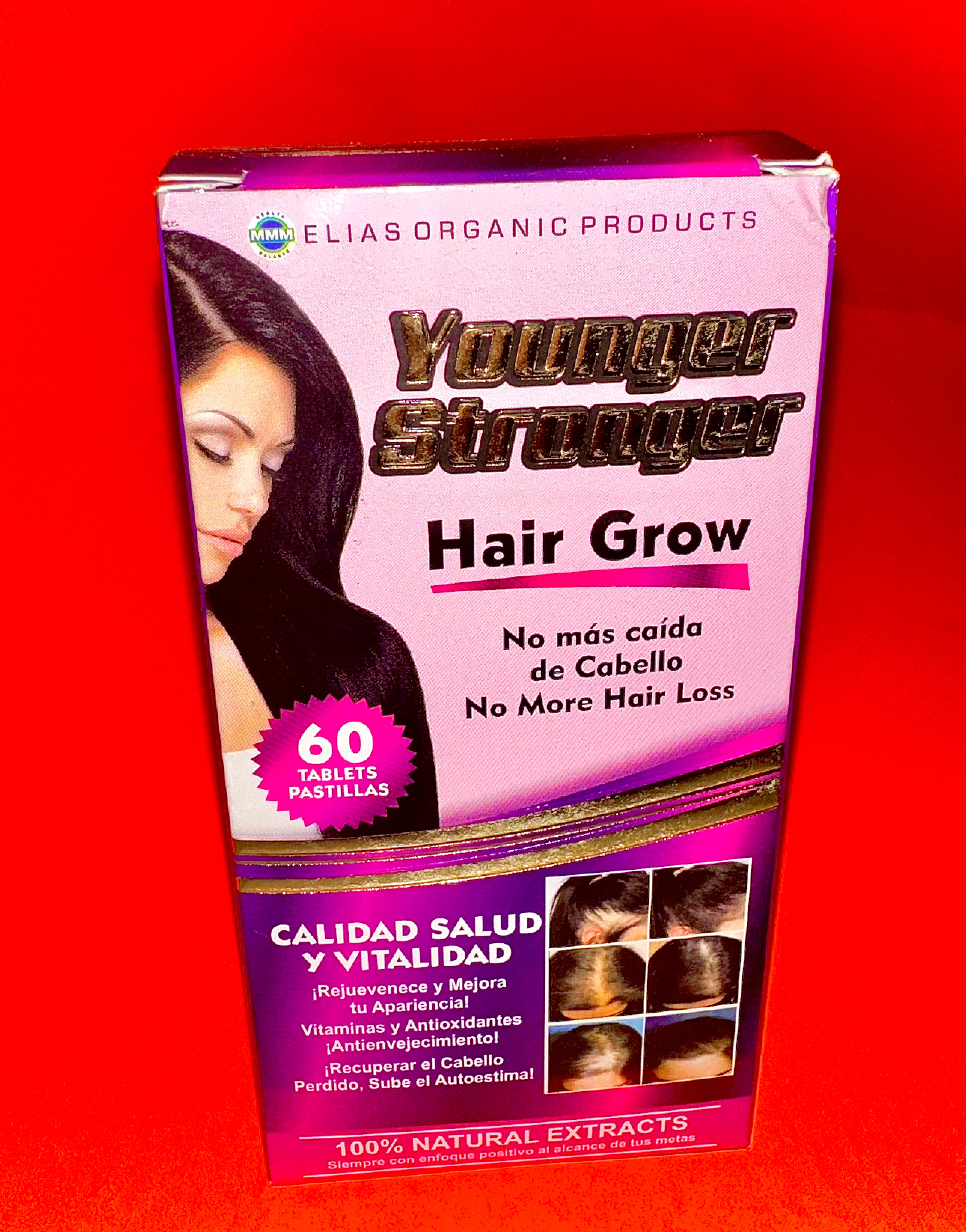 Younger Stronger Hair Grow 60 Tablets – Medicinas Naturales Store LLC