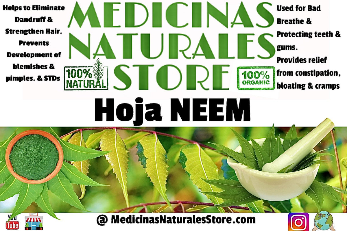 NEEM Vegan Capsules – Medicinas Naturales Store LLC