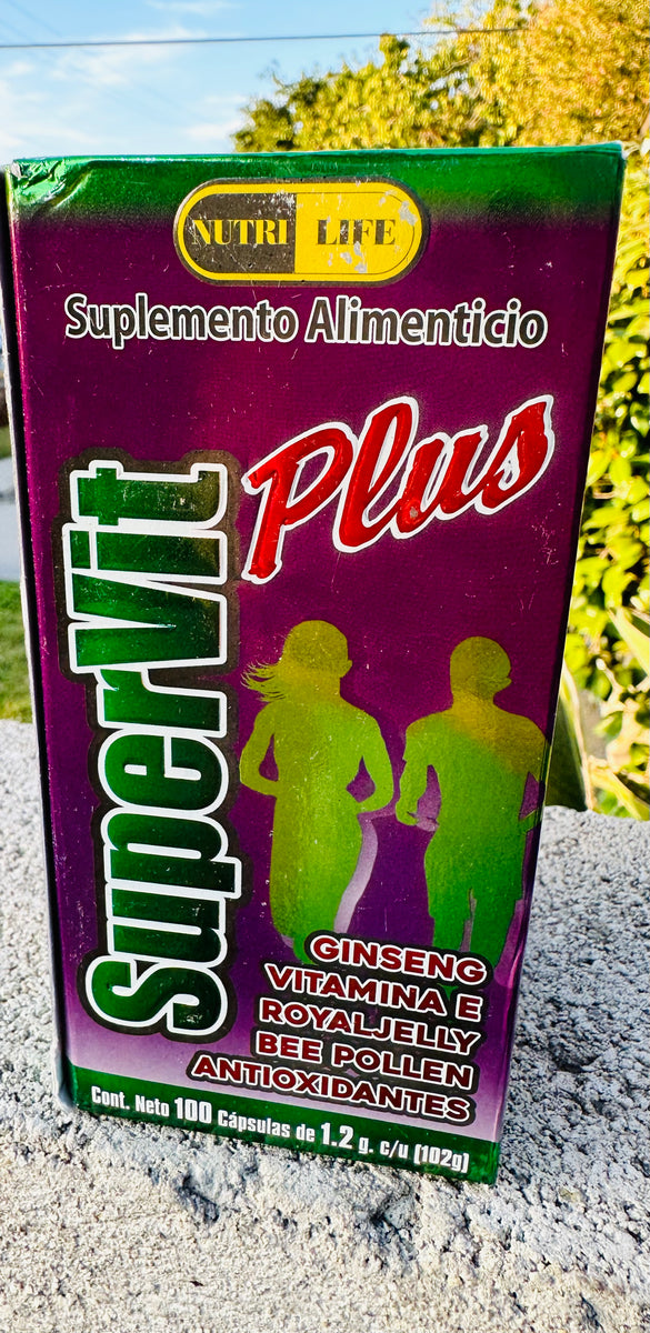 SuperVit Plus 100 Cápsulas – Medicinas Naturales Store LLC