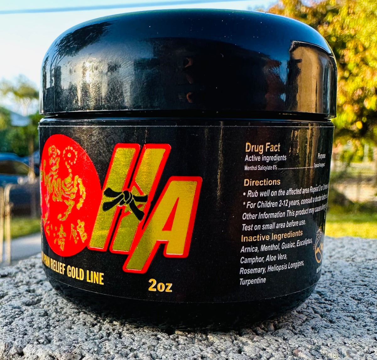 Kase Ha Maximum Pain Relief Gold Line 2 oz – Medicinas Naturales Store LLC