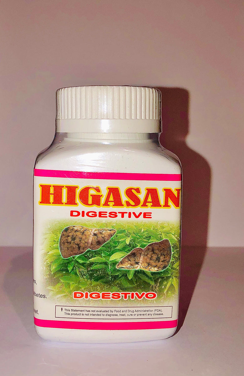 Higasan Digestive 90 Capsules 500 mg – Medicinas Naturales Store LLC