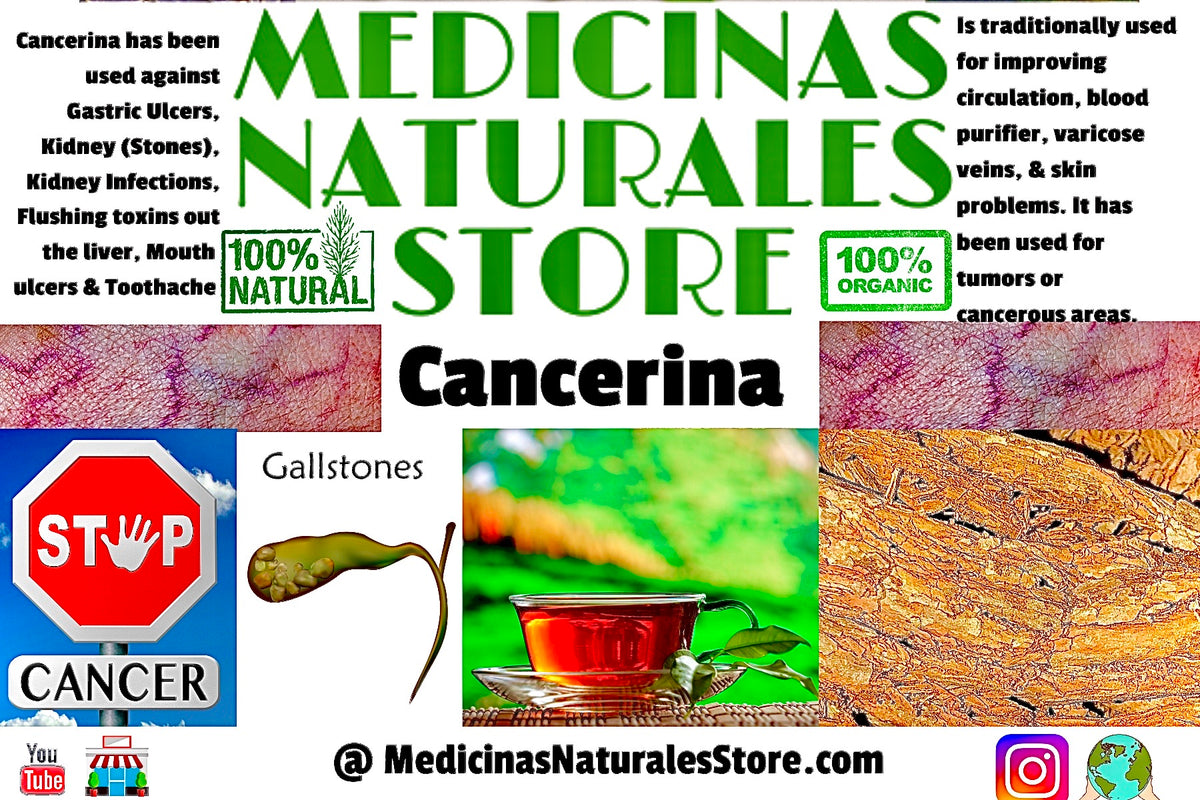 100% RAW Cancerina TEA ☕️ – Medicinas Naturales Store LLC