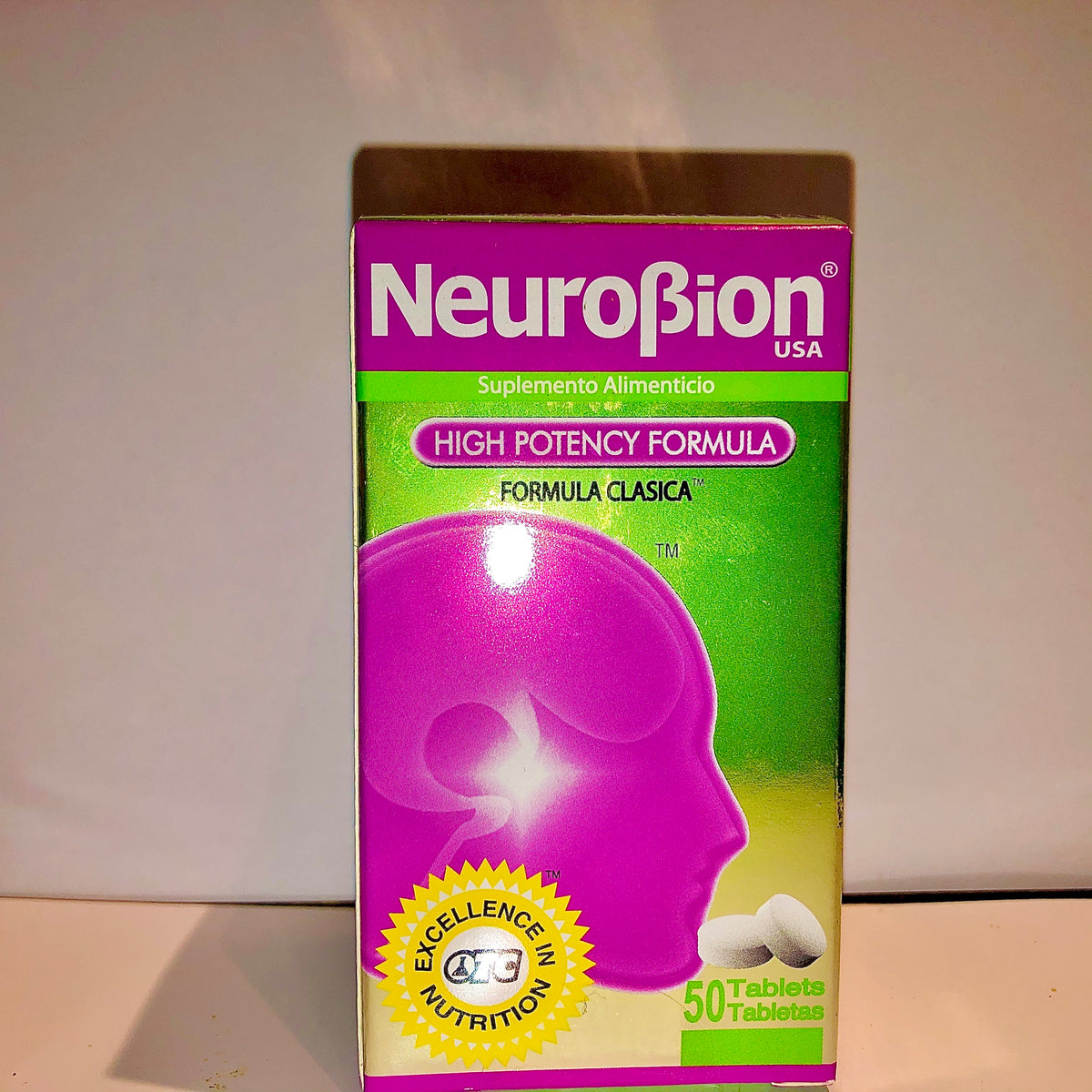 NeuroBion 50 Tablets HIGH POTENCY FORMULA – Medicinas Naturales Store LLC