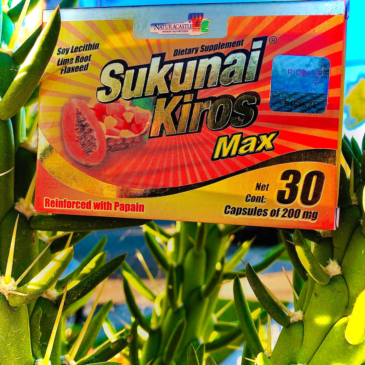Sukunai Kiros MAX Reforzada con Papaya – Medicinas Naturales Store LLC