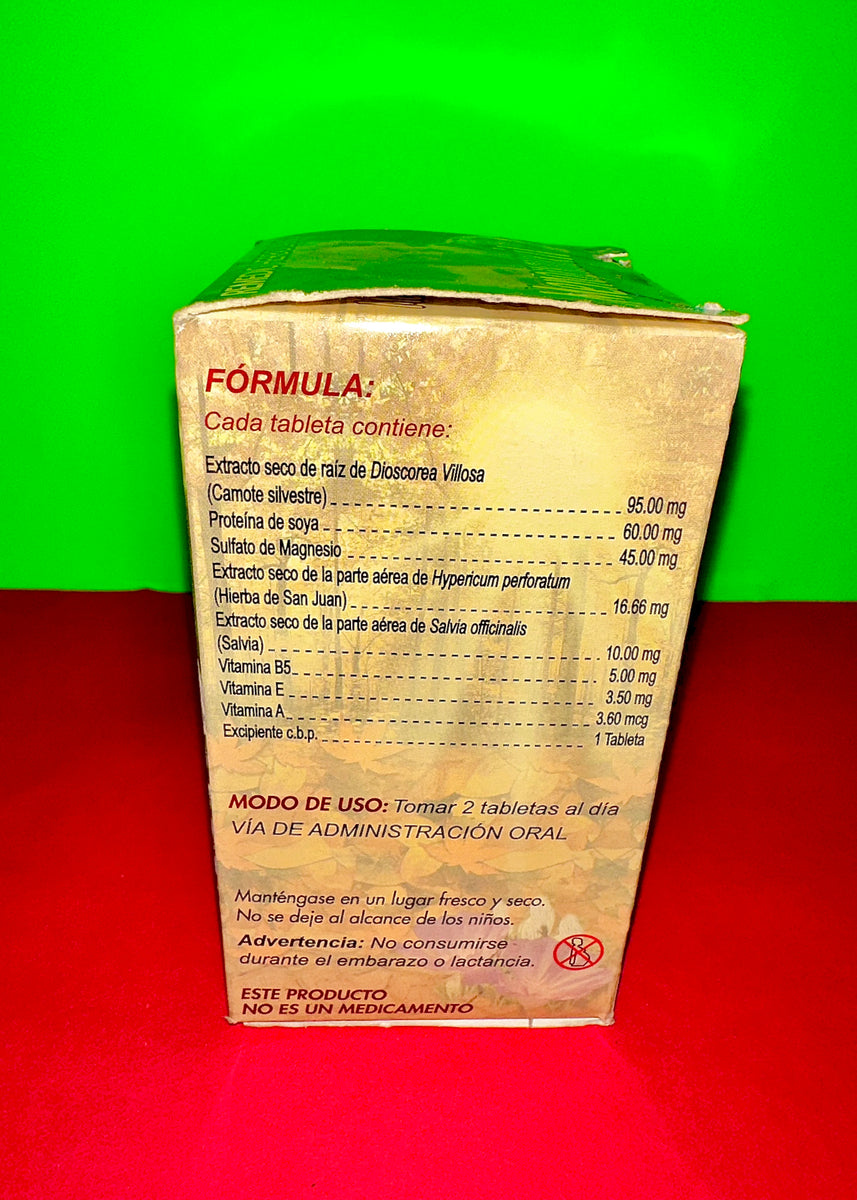 Menopauxil 60 Tabletas – Medicinas Naturales Store LLC