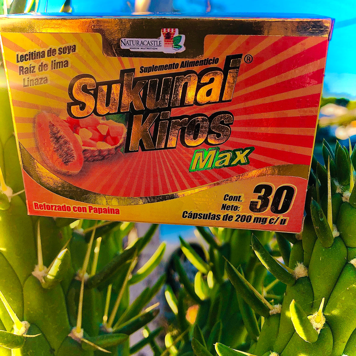 Sukunai Kiros MAX Reforzada con Papaya – Medicinas Naturales Store LLC