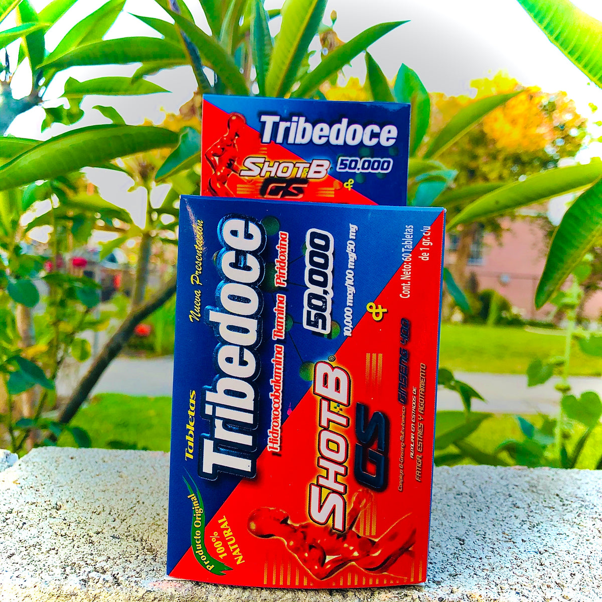 Tribedoce 50,000 & Shot B Ginseng – Medicinas Naturales Store LLC