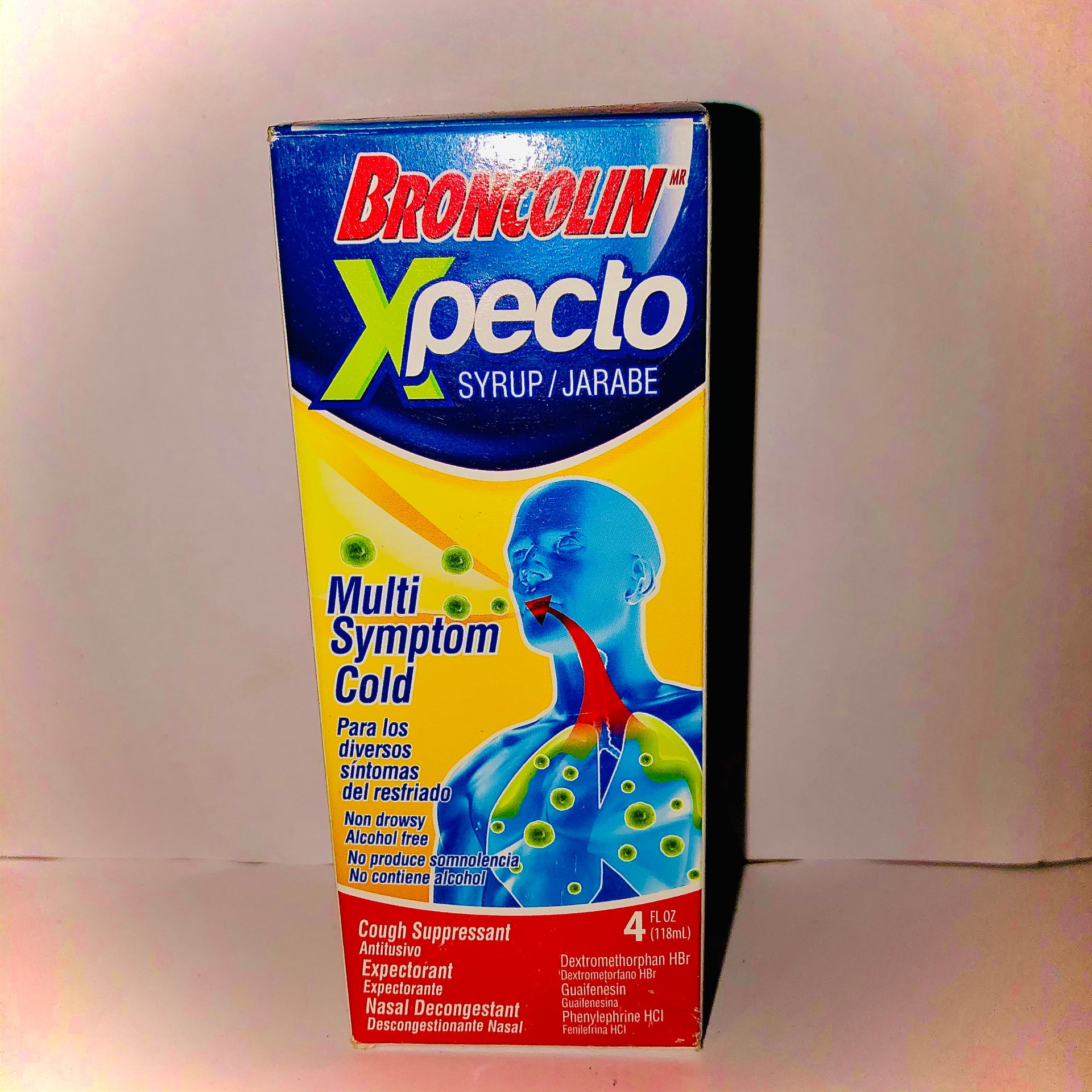 Broncolin Xpecto | Honey & Plant-Based Wellness Syrup (4 oz ...
