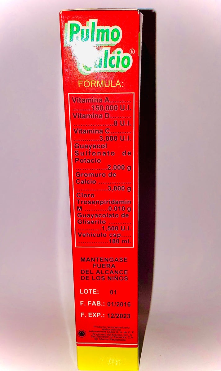 Pulmo Calcio – Medicinas Naturales Store LLC
