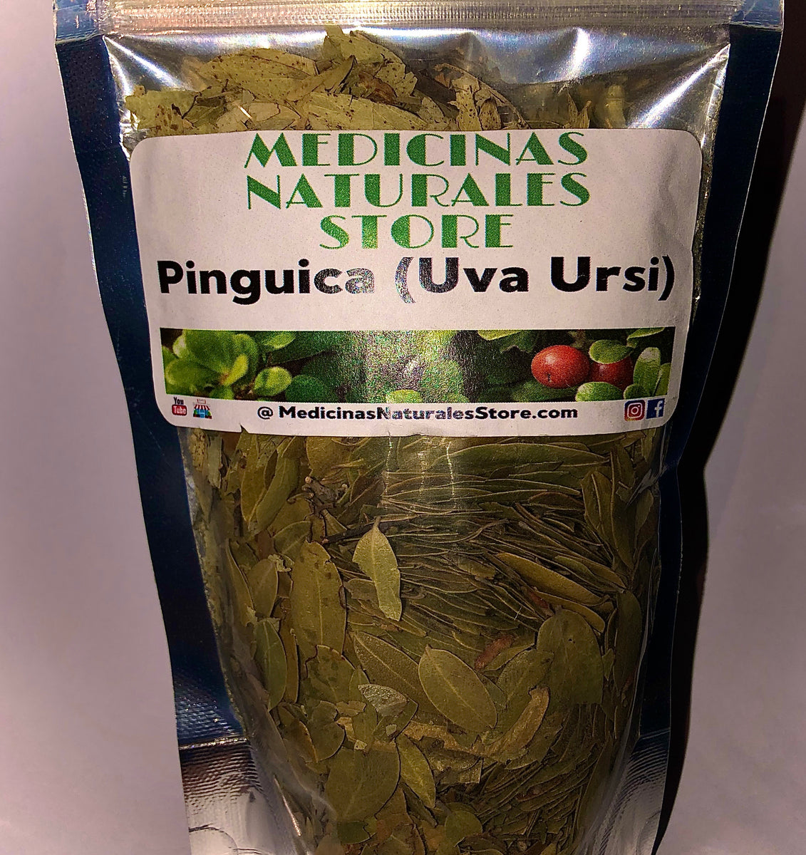 Pinguica (Uva Ursi) 🍃 leaf – Medicinas Naturales Store LLC
