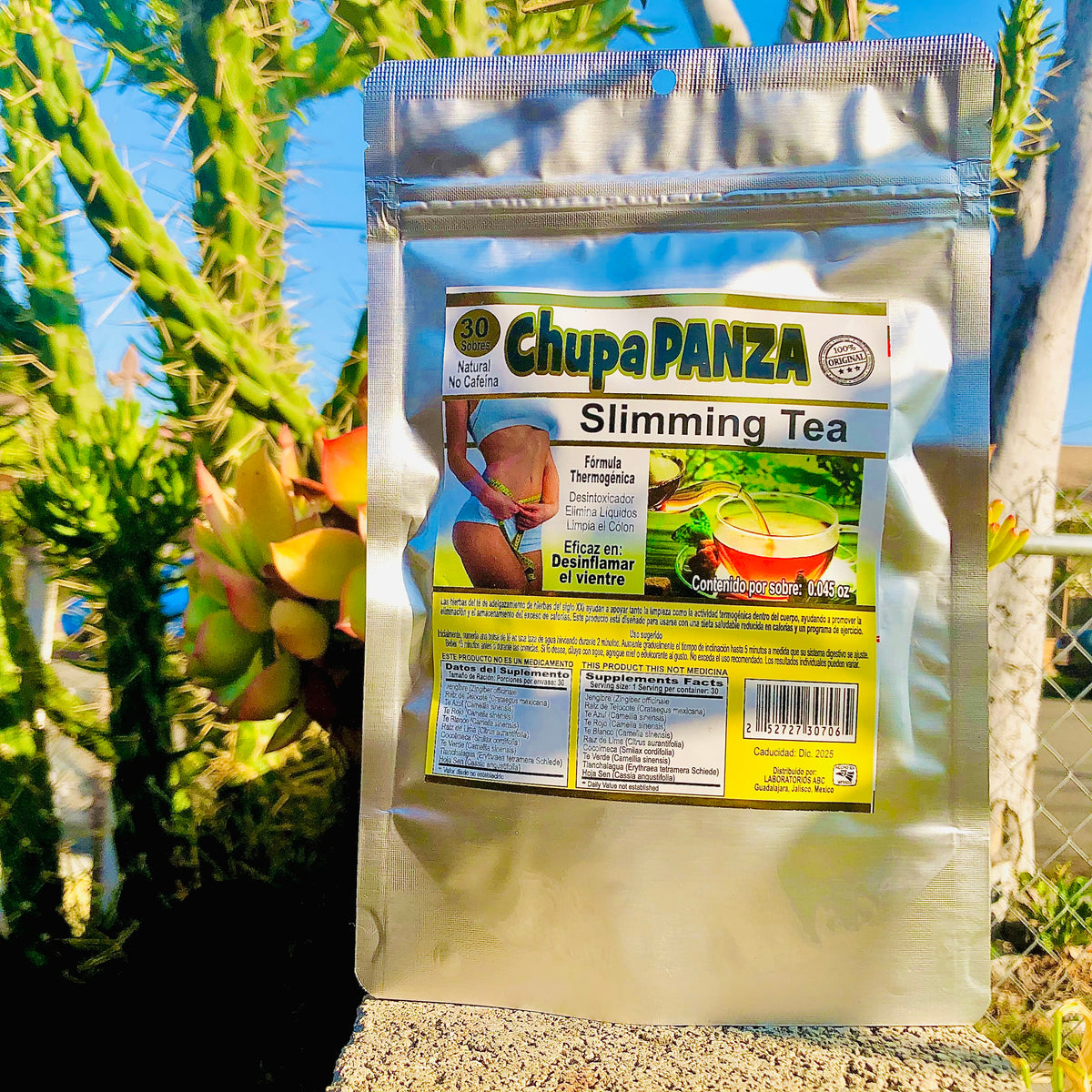 Chupa PANZA Slimming TEA 30 Sobres – Medicinas Naturales Store