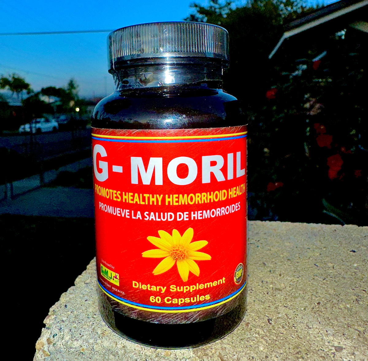 G-MORIL 60 Capsules Salud de Hemorrhoids – Medicinas Naturales Store LLC