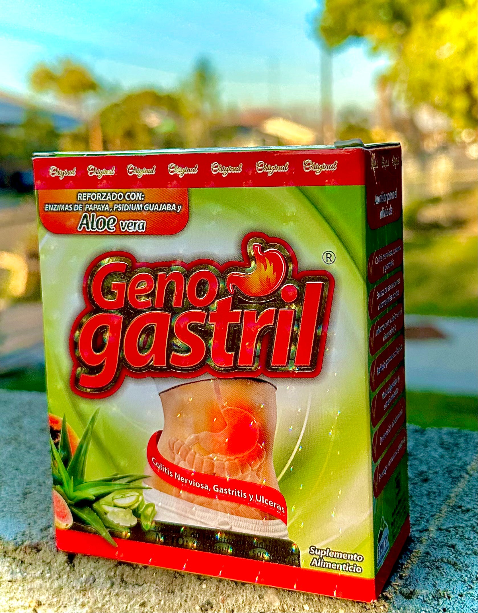 Geno Gastril 60 tabletas & 30 capsules – Medicinas Naturales Store LLC