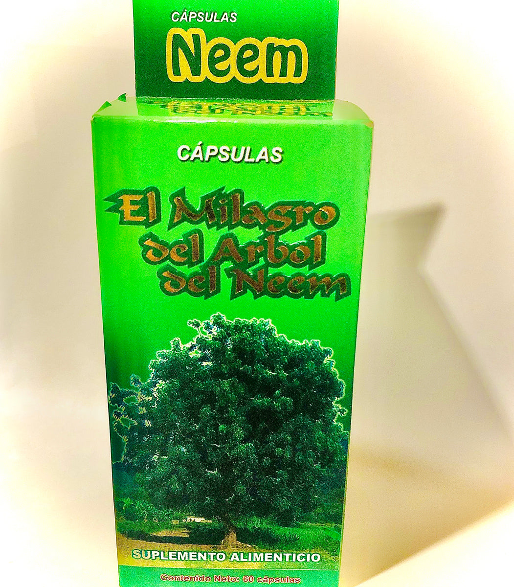Neem Capsules(60) – Medicinas Naturales Store LLC